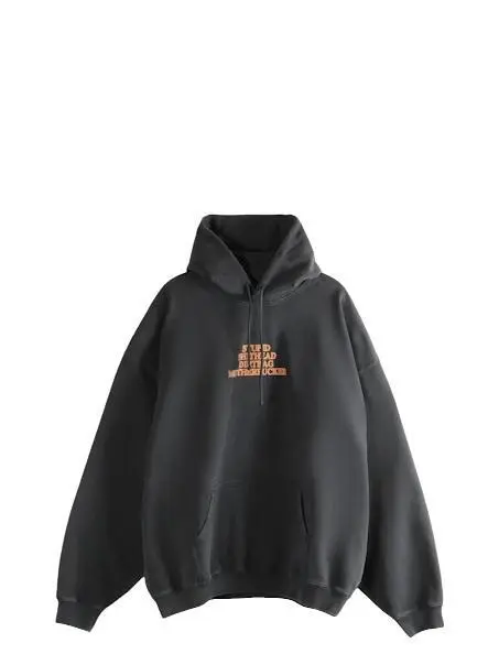 Vetements Hooded Sweatshirt - Black