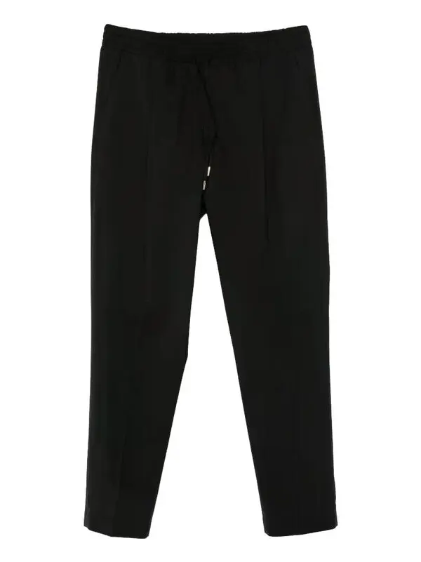 BRIGLIA 1949 Drawstring Trousers - Black