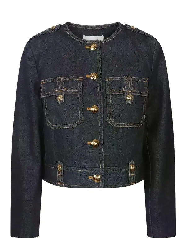 Zimmermann Rebellion Denim Jacket - Blue