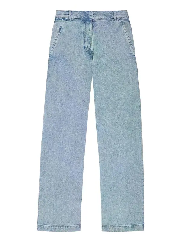Another Tomorrow Wide-leg Jeans - Blue