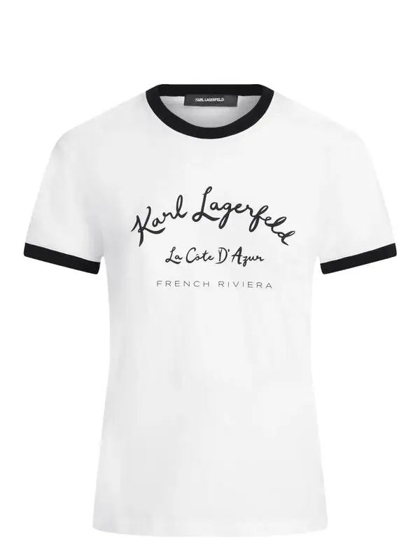 Karl Lagerfeld Crew-neck T-shirt - White