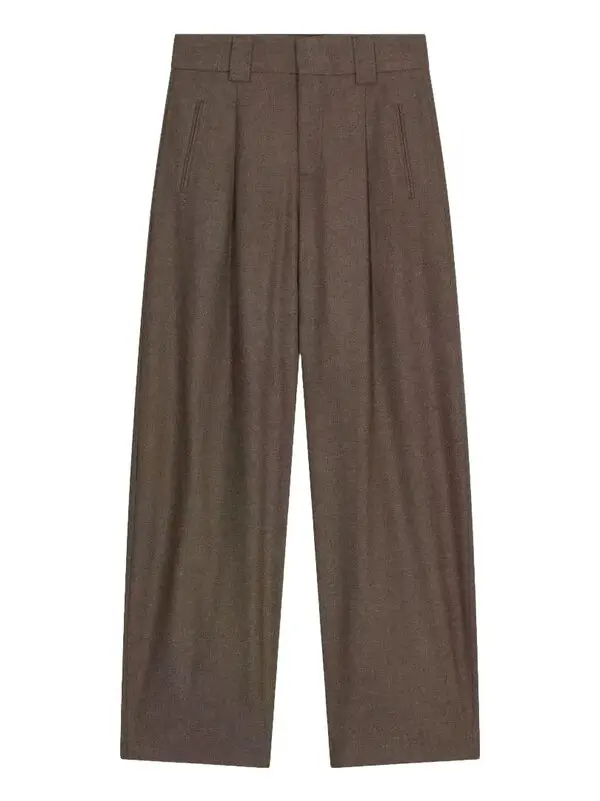 Closed Wendlyn Pleated Trousers - Brown