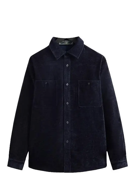Kith Chenille Apollo Shirt - Nocturnal