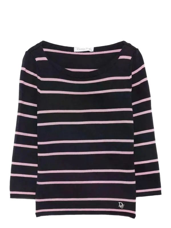 Dior Striped Top - Blue