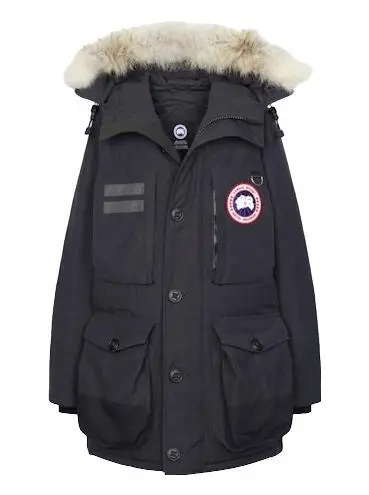 Canada Goose Macculloch Fur Parka Jacket - Navy Blue