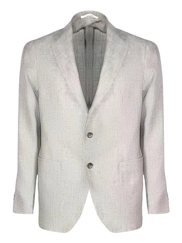 Tagliatore Single-breasted Blazer - Grey