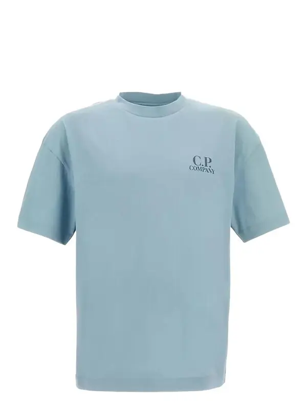 C.P. COMPANY Logo T-shirt - Blue