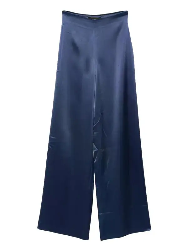 SOPHIE ET VOILA High-waisted Wide-leg Trousers - Blue