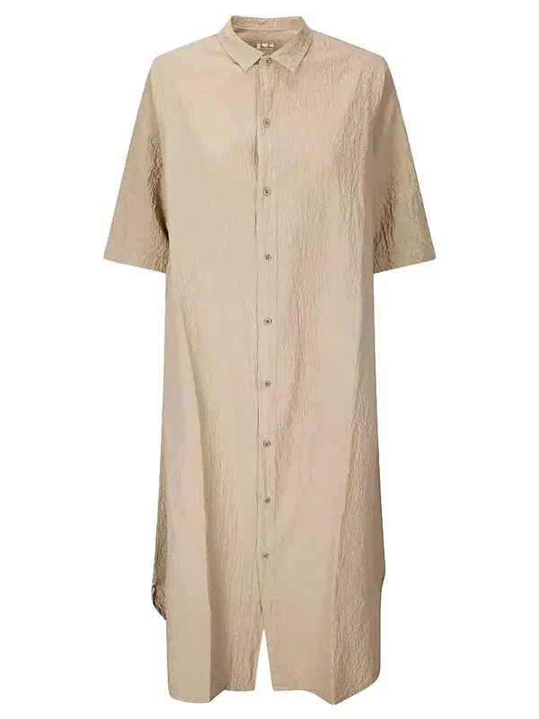 Labo.art Acca Midi Shirt Dress - Neutrals