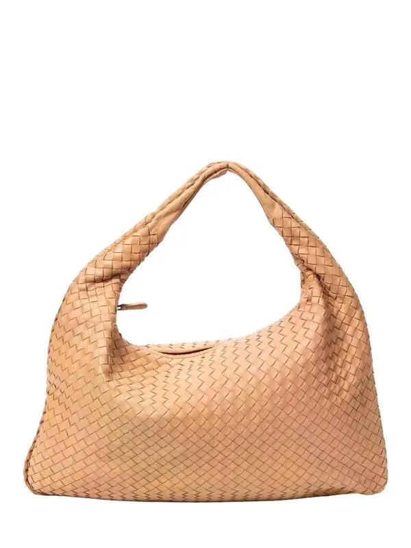 Bottega Veneta Braided Leather Top Handle Bag - Neutrals