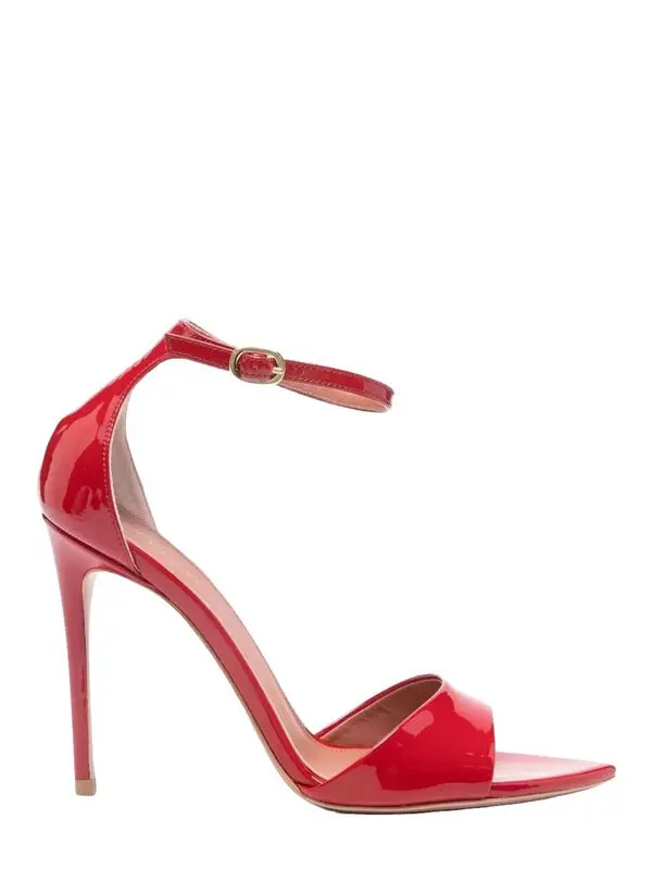 CASTAGNA Aida Ankle-strap High Heel Sandals - Red