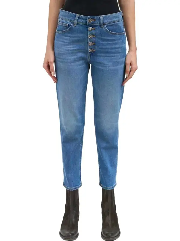 DONDUP Button-fastening Jeans - Blue