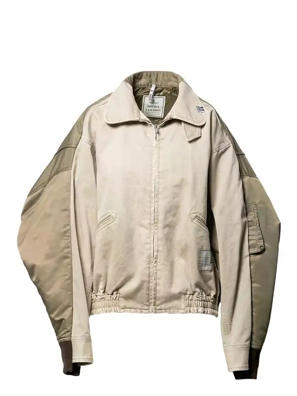 Mihara Yasuhiro Zip-up Bomber Jacket - Neutrals