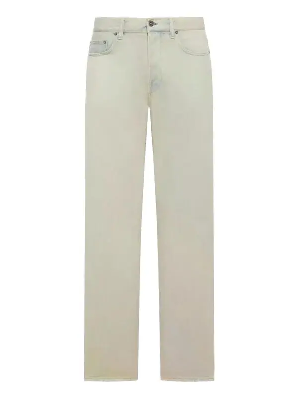 GOLDEN GOOSE Straight Leg Jeans - Neutrals