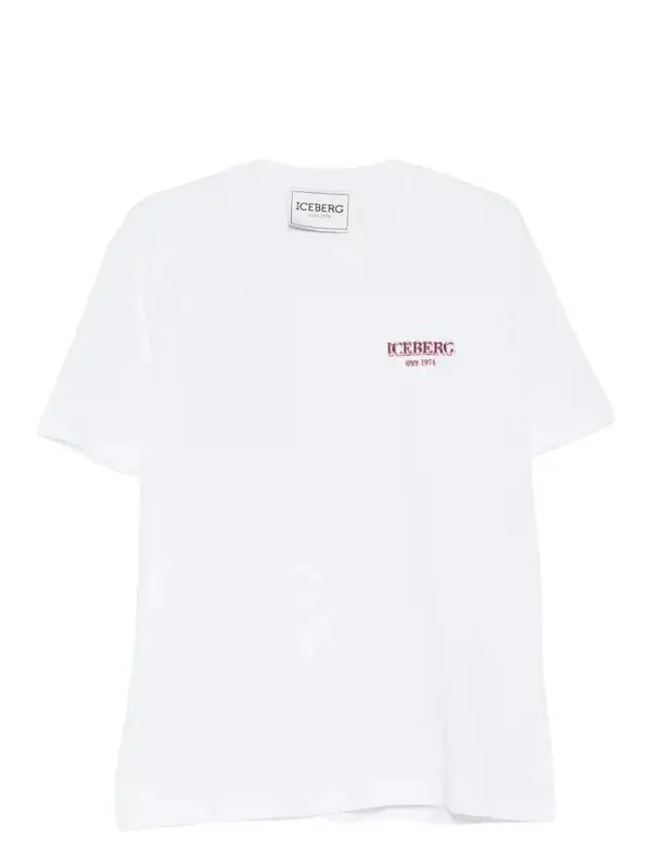 Iceberg Logo T-shirt - White