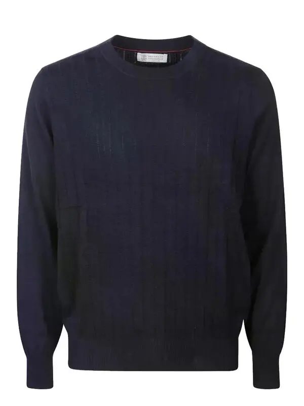 Brunello Cucinelli Crew-neck Sweater - Blue