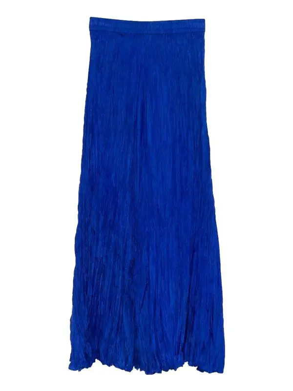 P.a.r.o.s.h Silk Maxi Skirt - Blue