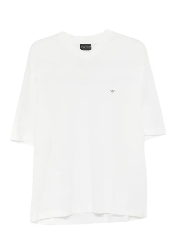 Emporio Armani Logo-print T-shirt - White