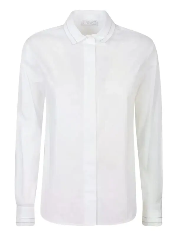 Peserico Buttoned-cuff Shirt - White