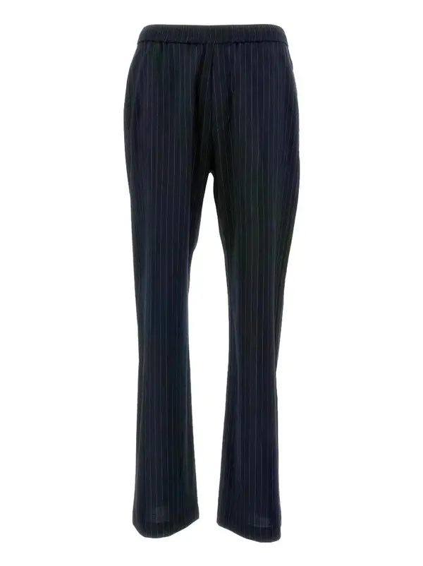 Barena Venezia Pinstriped Trousers - Blue