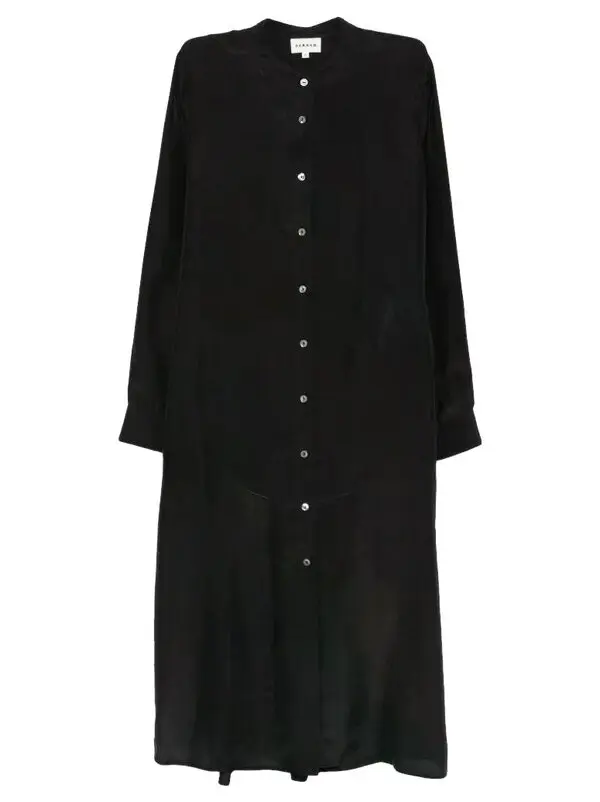 P.a.r.o.s.h Button-up Midi Dress - Black