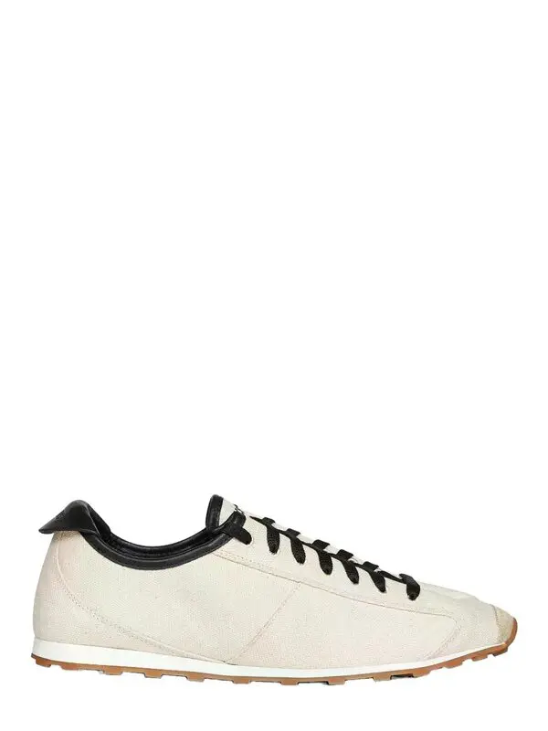Jacquemus Les Tennis Lace-up Sneakers - Neutrals