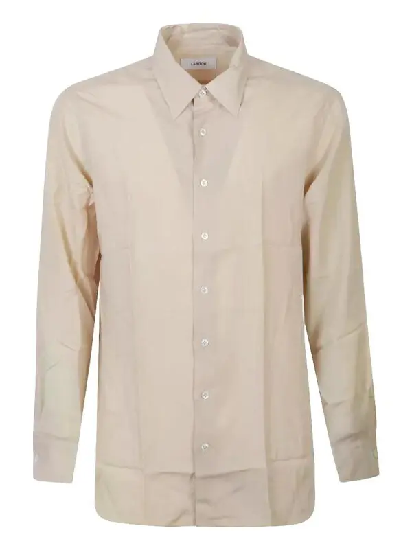 LARDINI Buttoned Shirt - Neutrals