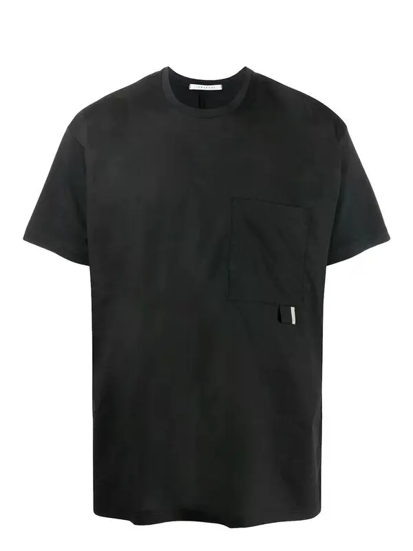 LOW BRAND Patch Pocket T-shirt - Black