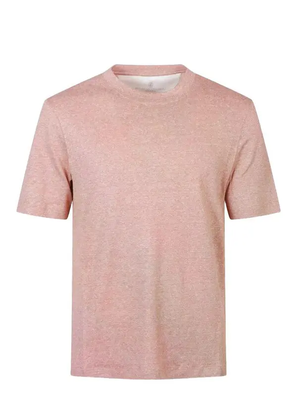 Brunello Cucinelli Crew-neck T-shirt - Pink