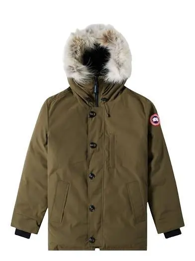 Canada Goose Chateau Fusion Fur Parka Jacket - Military Green