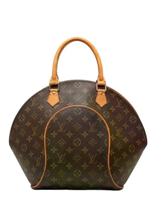 LOUIS VUITTON 2001 Monogram Ellipse Mm Handbag - Brown
