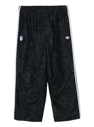 Adidas X Bape Camo Jacquard Pants - Black