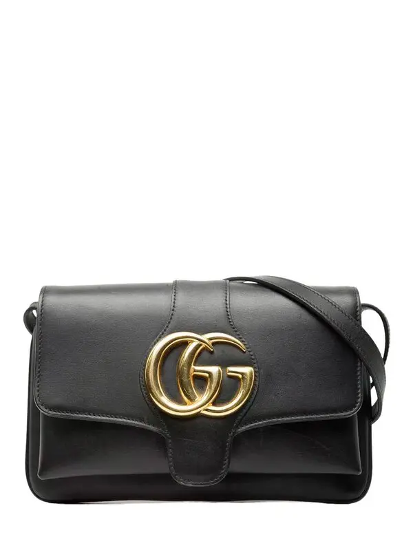 Gucci Small Leather Arli Crossbody Bag - Black