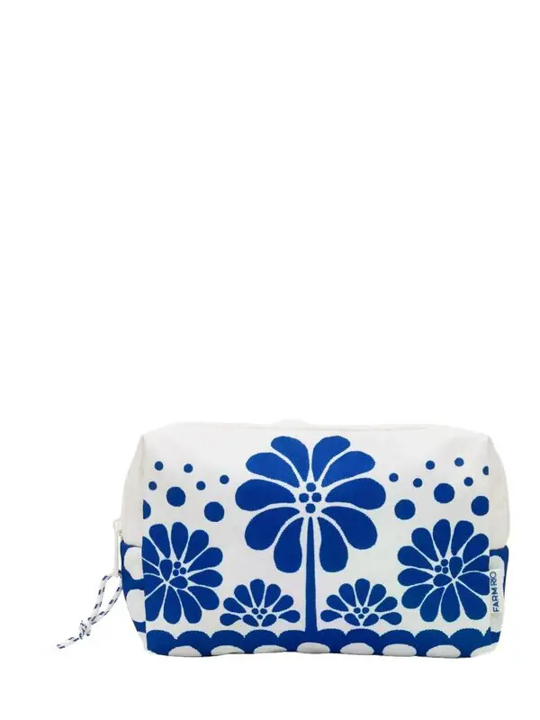 Farm Rio Printed Pouch - White