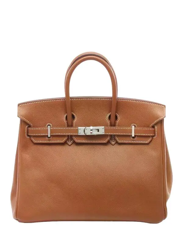 Hermès 2009 Epsom Birkin 25 Handbag - Brown