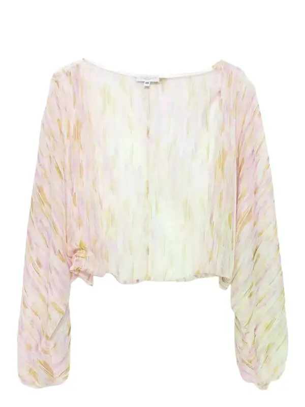 GIADA CURTI Square-neck Blouse - Pink