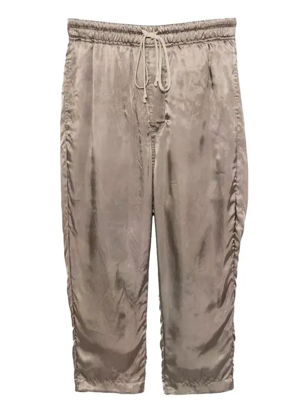 Rick Owens Astaires Cropped Trousers - Brown