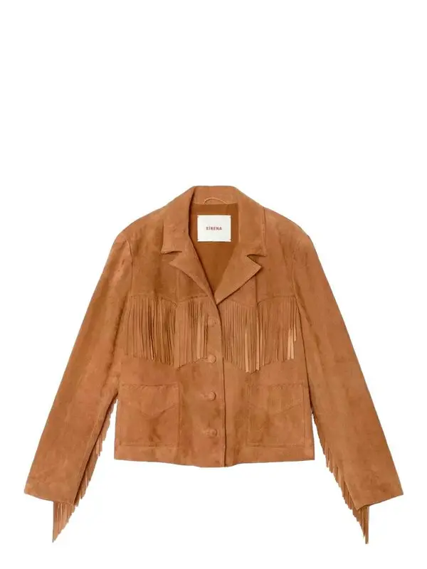 Xirena Fringed Jacket - Neutrals