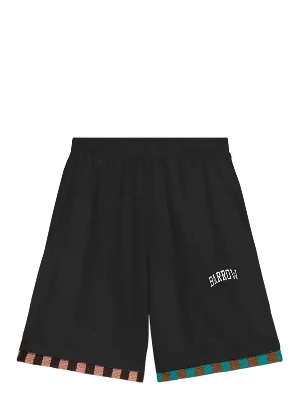 BARROW Logo Shorts - Black