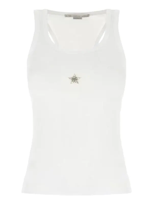 Stella McCartney Star-embellished Vest - White