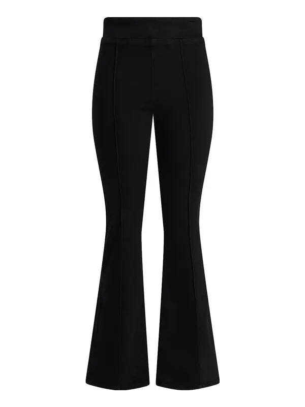 FRAME The Jetset High-rise Flared Jeans - Black