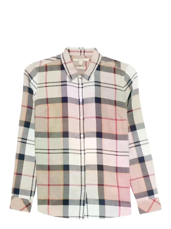 Barbour Check-print Shirt - Neutrals