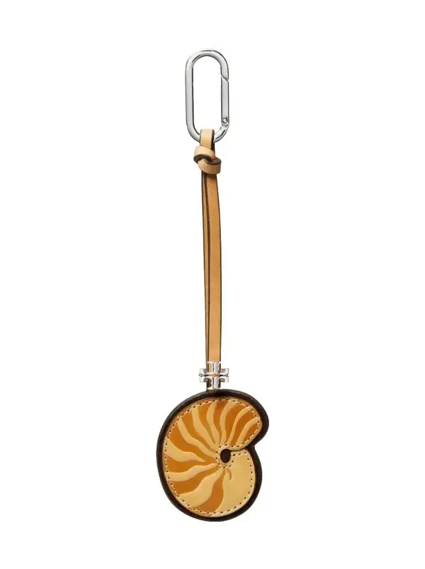 Tory Burch Snail Shell Bag Charm - Neutrals