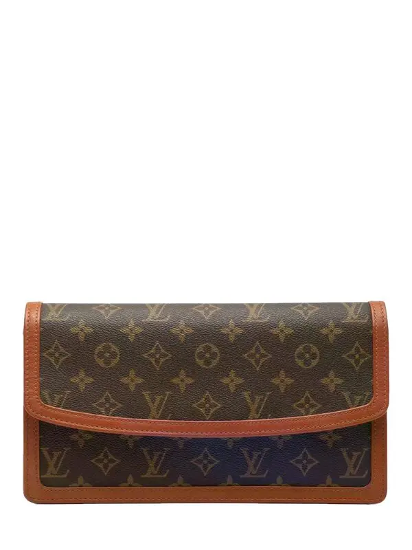 LOUIS VUITTON 1990 Monogram Pochette Dame Gm - Brown