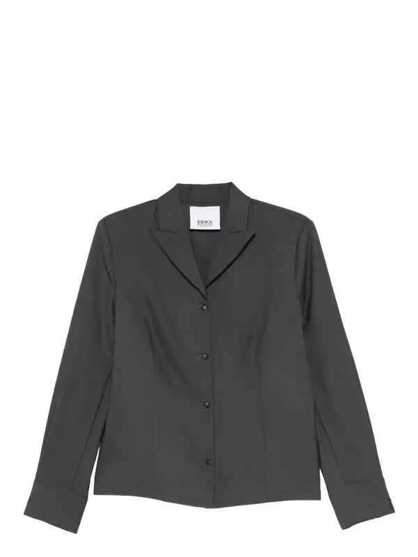 Erika Cavallini Buttoned Blazer - Grey