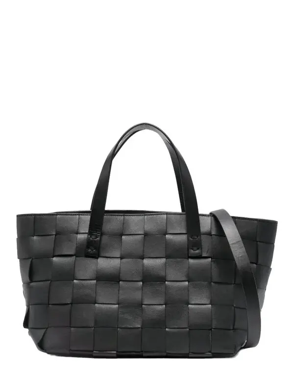 P.a.r.o.s.h Leather Tote Bag - Black