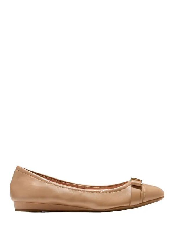 Cole Haan Go-to Tova Bow Ballet Flats - Tuscan Sand