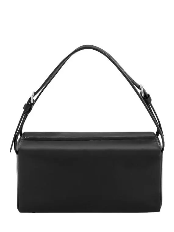 Vince Josie Leather Top-handle Bag - Black