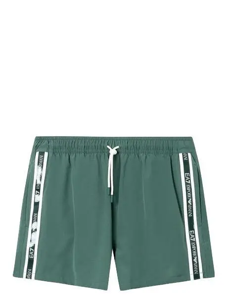 Emporio Armani Ea7 Technical Stretch Boxer Shorts - Green