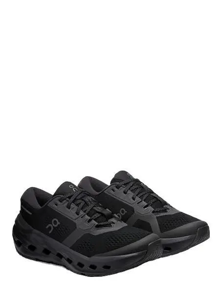 On Cloudrunner 3 Running Shoe - Black/black